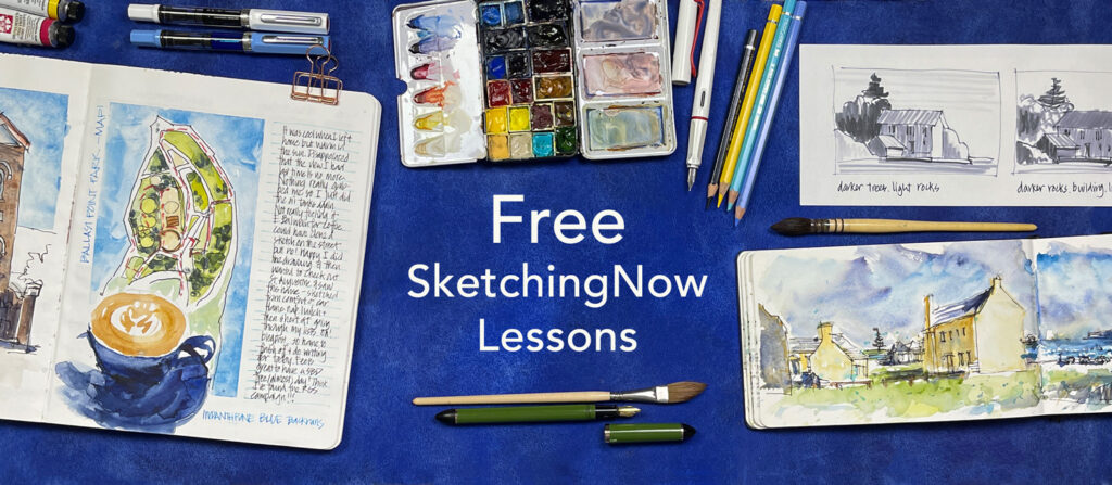 Free Intro Lessons - Sketching Now